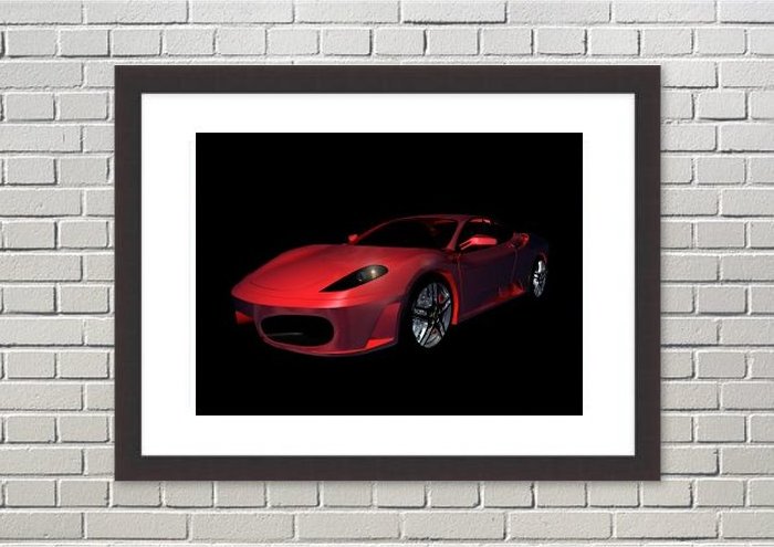 Ferrari F430 Sports Car | Framed Print