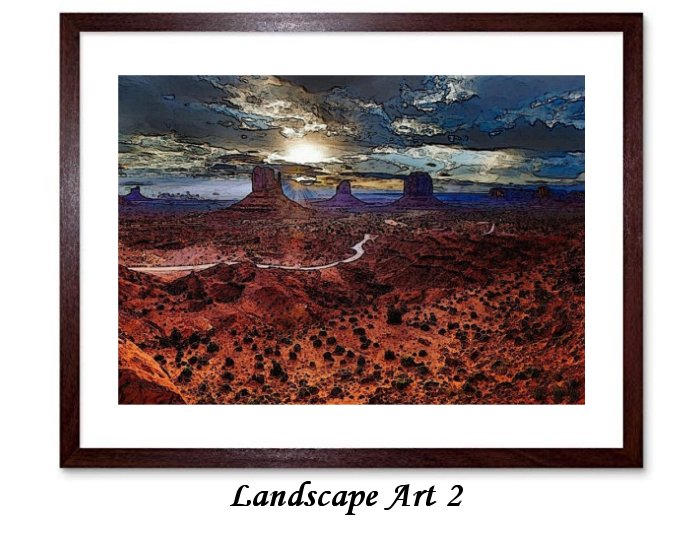 Landscape Art Framed Prints | www.framedwallartprints.co.uk