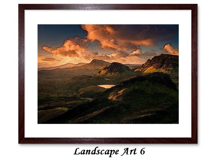 Landscape Art Framed Prints | www.framedwallartprints.co.uk