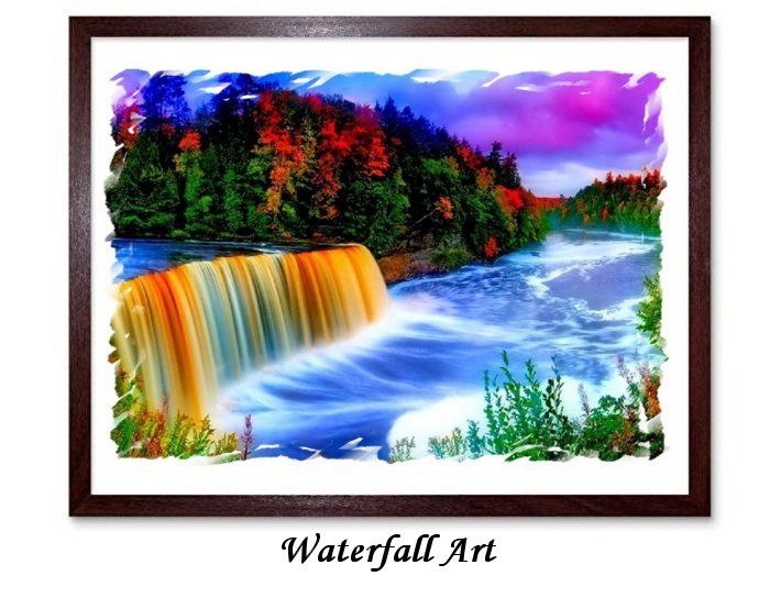 Waterfall Prints | Framed Wall Art Prints | www.framedwallartprints.co.uk