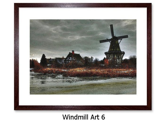 Framed Wall Art Prints | Windmill Framed Prints