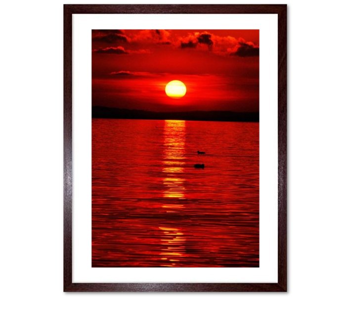 Sunset Art Prints | Framed Art | www.framedwallarprints.co.uk