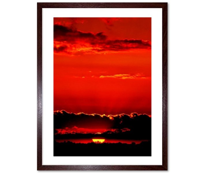 Sunset Art Prints | Framed Art | www.framedwallarprints.co.uk