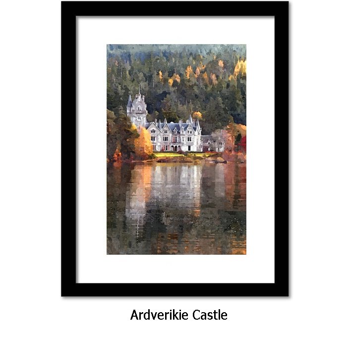 Framed Wall Art Prints | Framed Scotland Castles Prints